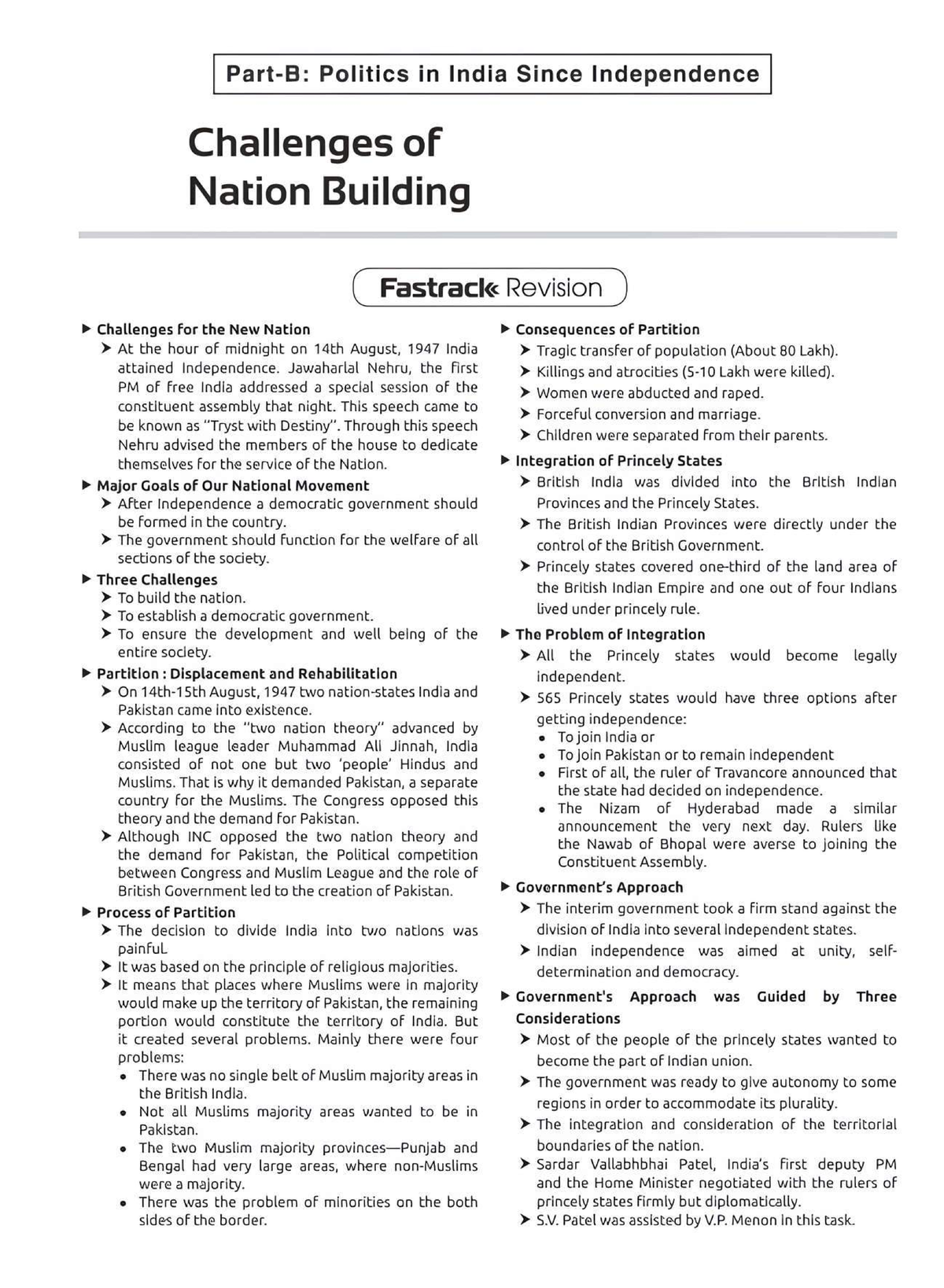 Politics in India Since Independence: Challenges of Nation Building ...