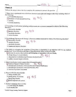 Chapter 10-1 - Mod 2 - Ch 10 Review - Chapter 10 Indicate the answer ...