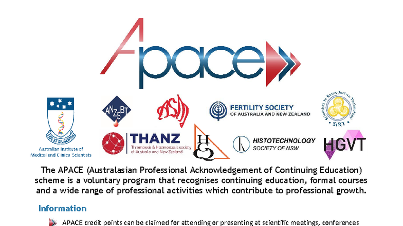 Apace Activity Guide Points Listing - APACE Activity Credit Guide ...