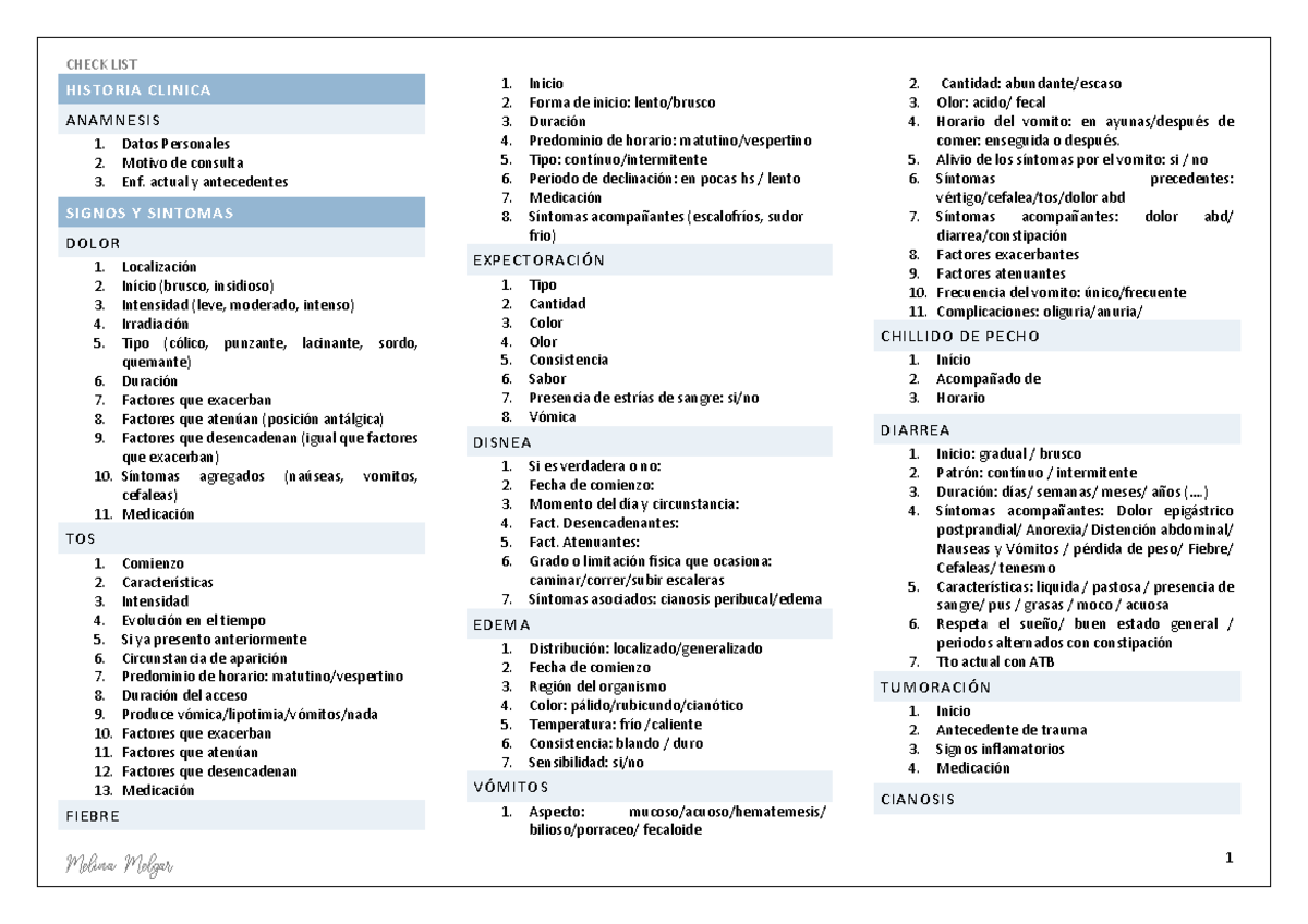 Historia Clinica - dasdasdsa - HISTORIA CLINICA ANAMNESIS Datos ...