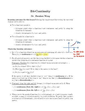 C1 Differentiation Rule - 3. 2 - Differentiation Rules Dr. Zhenhua Wang ...