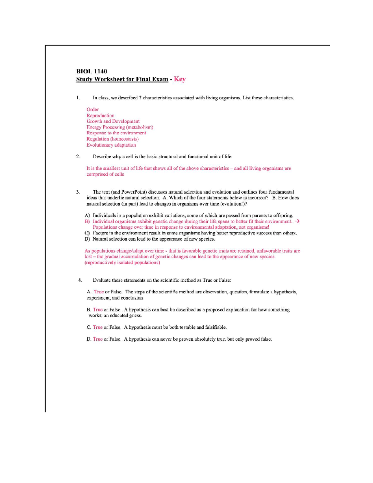 Final Exam Study Notes for Course CODE 101: Key Topics and Concepts ...