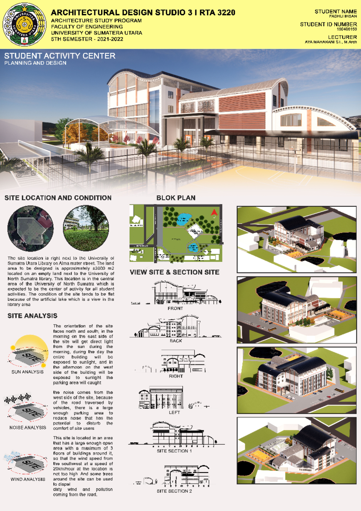 19159 Fadhli Ihsan SPA3 Poster - Perancangan Arsitektur III - Studocu