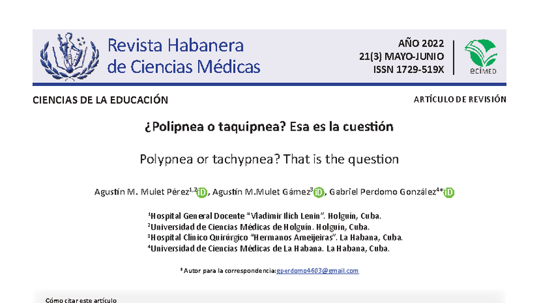 Polipnea vs Taquipnea: Análisis Semántico en Semiología Médica - Studocu