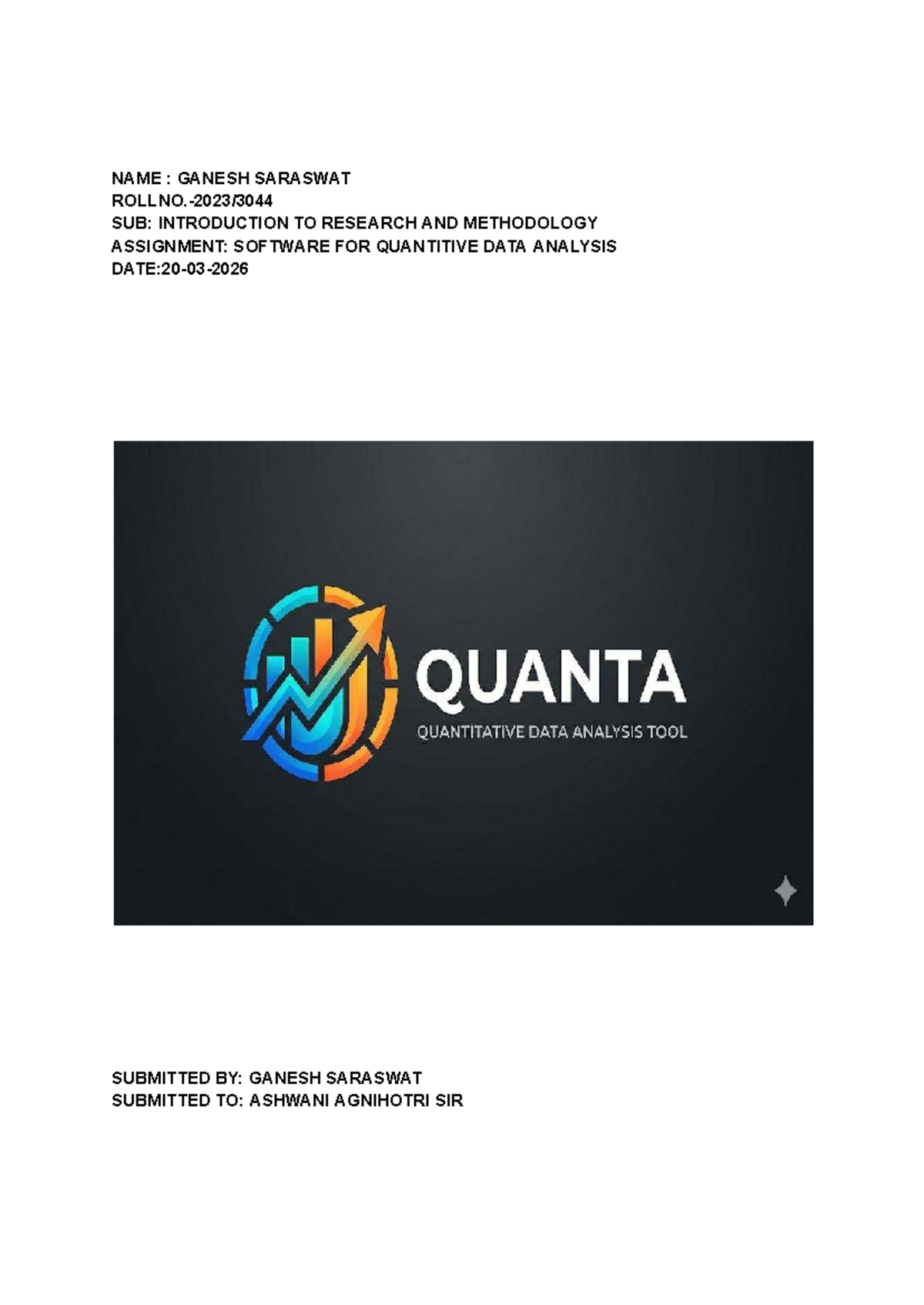 Quantitative Data Analysis Software: A Comprehensive Overview - Studocu