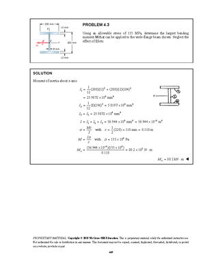 8th Ed Solutions Ch 1 - chapter 1 problem solution - Copyright ©2020 McGraw-Hill Education. All ...