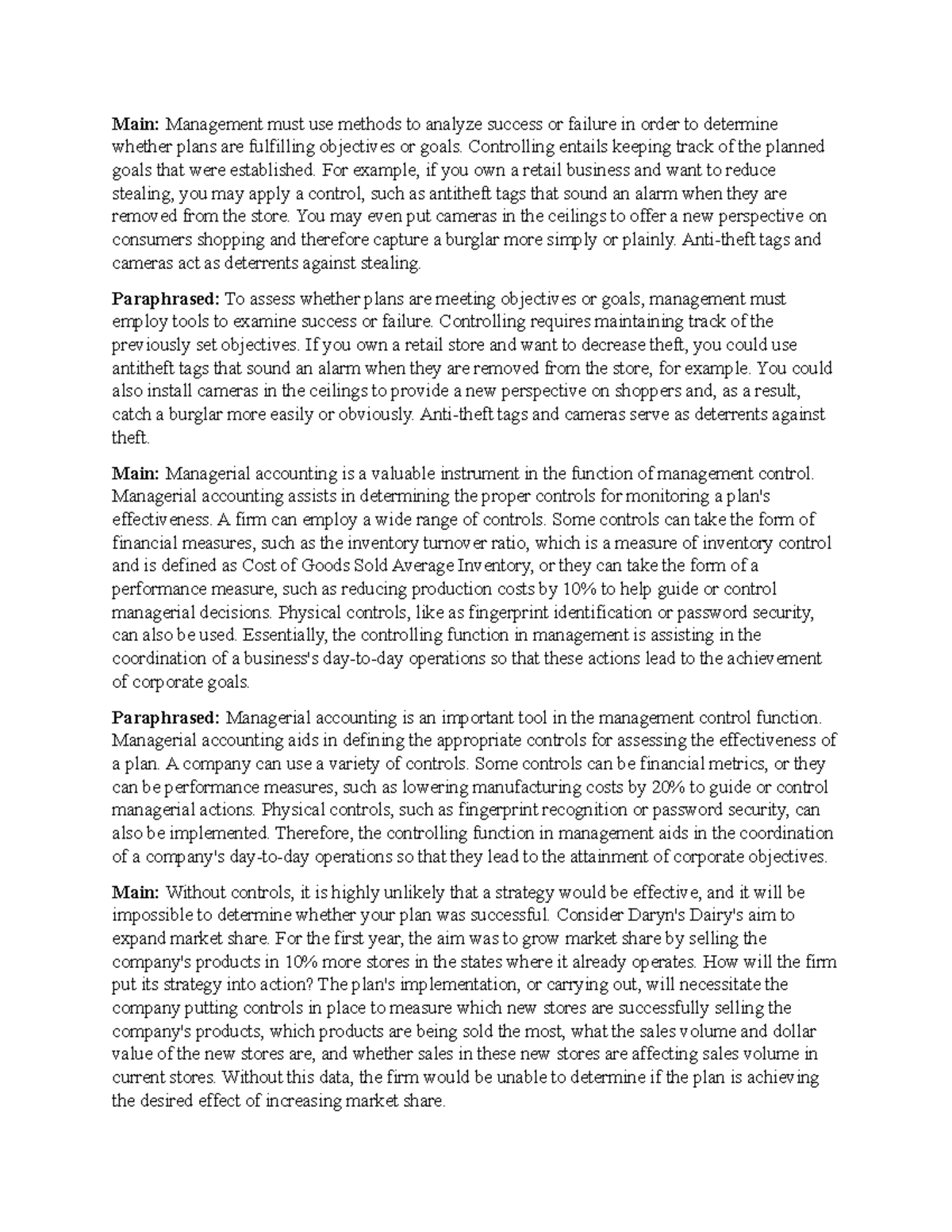Discussion forum AF102. assessment 2 for semester 2. - Main: Management ...