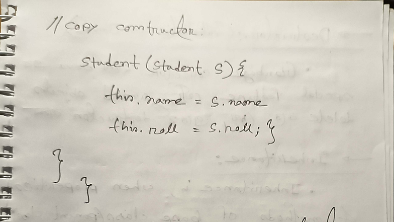 CS 101: Shallow and Copy Constructors, Destructors, Inheritance - Studocu