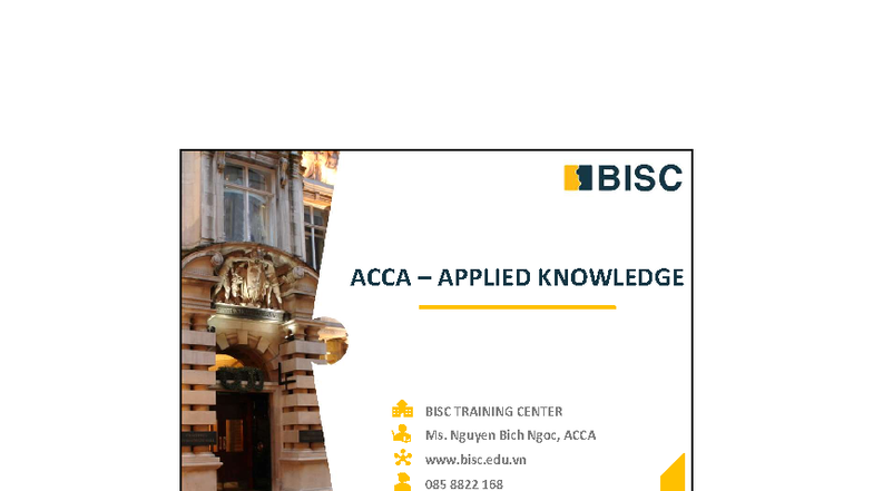 ACCA Applied Knowledge: Management Information Sources & Sampling - Studocu