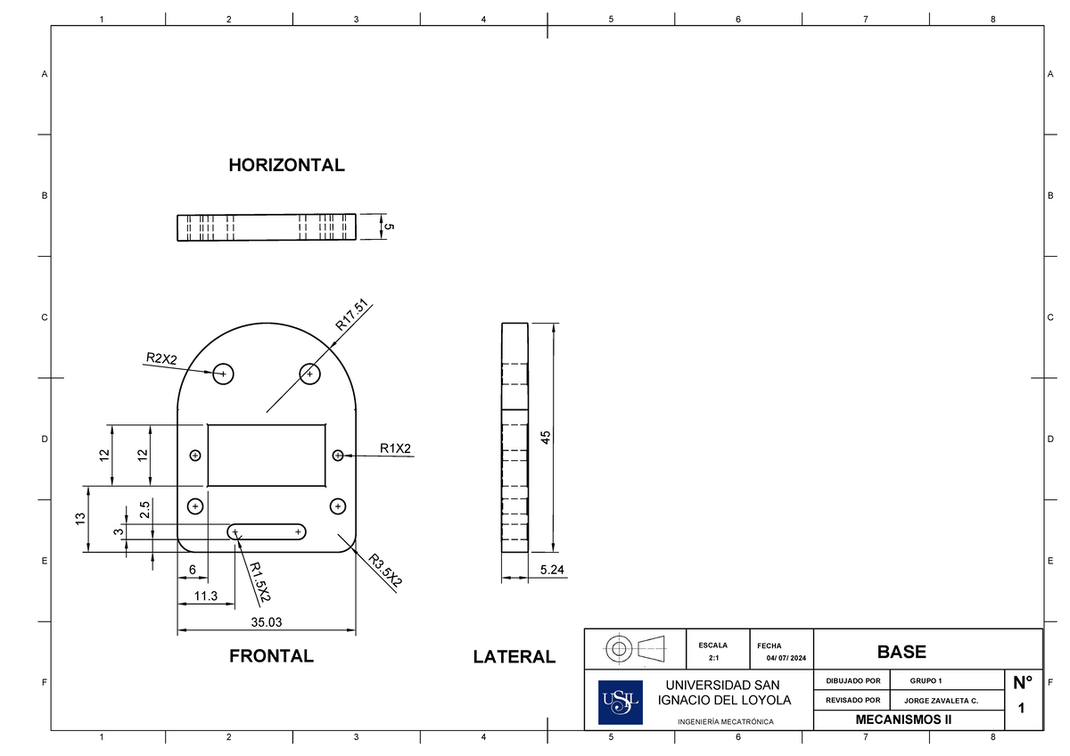 BASE - Planos V1 - DIBUJO - 1 A 2 3 4 5 6 7 8 1 2 3 4 5 6 7 8 B C D E F ...