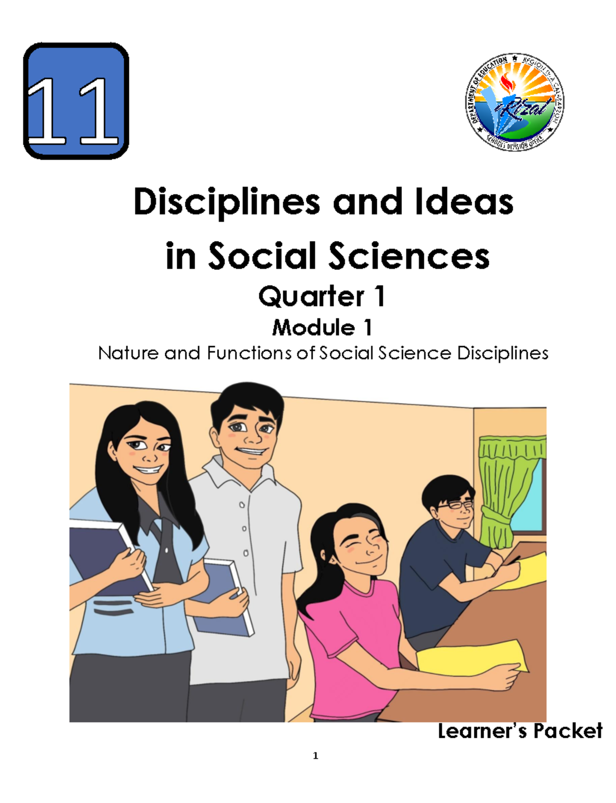 Disciplines and Ideas in Social Sciences - Module 1 Activity Sheets ...