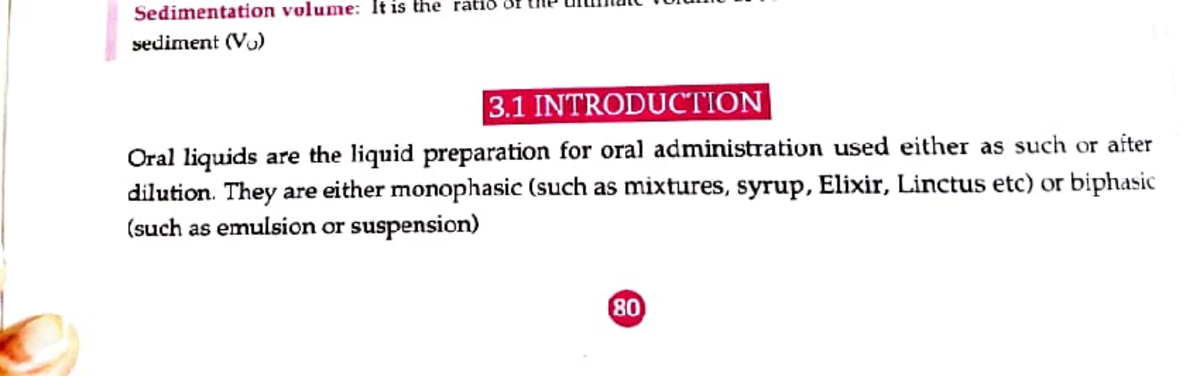 Liquid Orals (PHAR 101): Comprehensive Study Notes from Professors ...