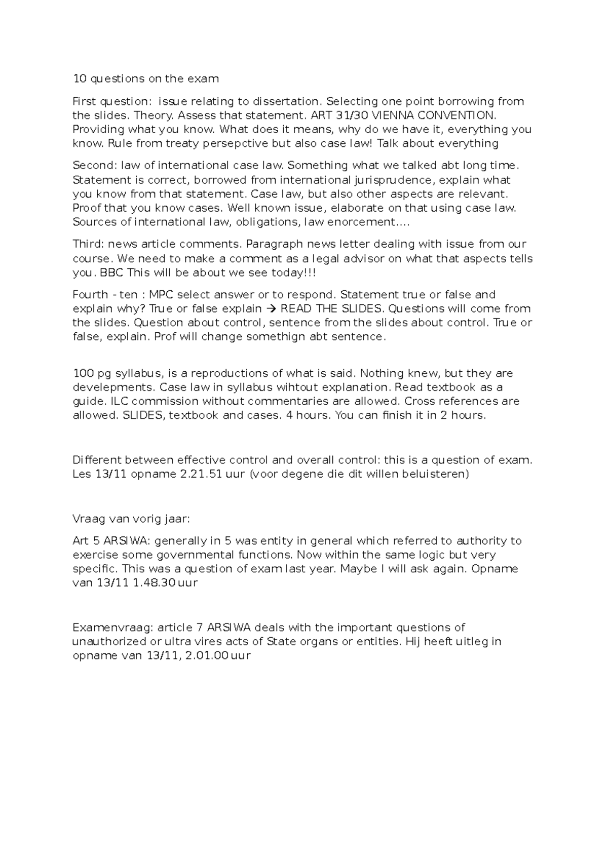 EXAM - Possible Questions for ART 101 Final Exam - Studocu