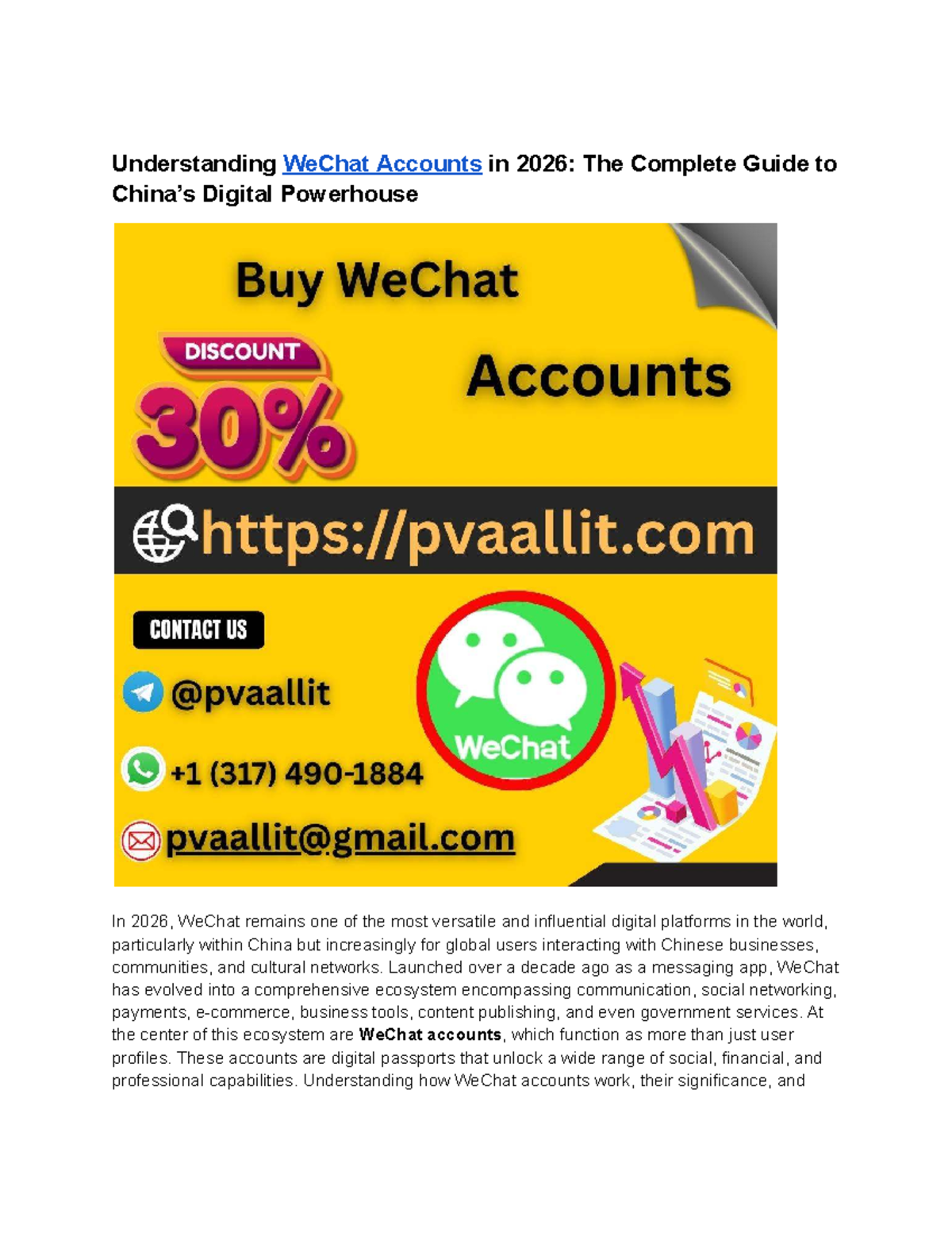 Understanding WeChat Accounts: A 2026 Digital Guide - Studocu