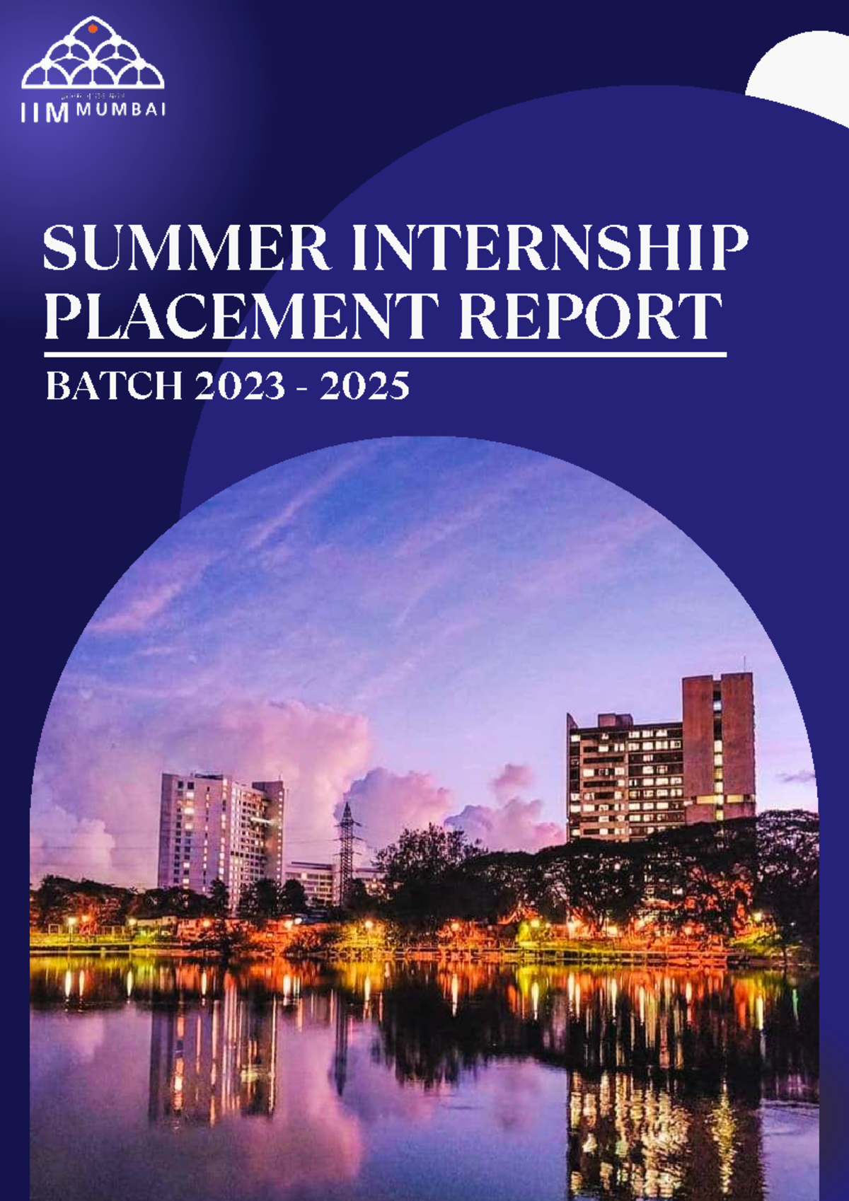 SIP Report 2025: Summer Internship Placement Insights at IIM Mumbai ...