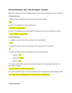 11.6.6 Lab - Calculate IPv4 Subnets - Objectives Part 1: Determine IPv4 Address Subnetting Part ...