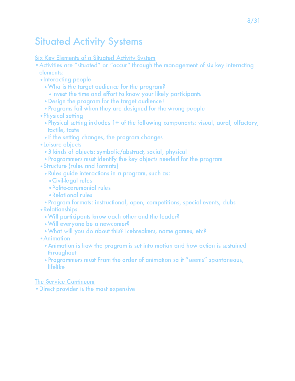 Key Elements of Situated Activity Systems: An Overview - Studocu