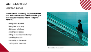 Lesson 1 - Unit 1, Lesson 1 Describing personality brave (adjective ...