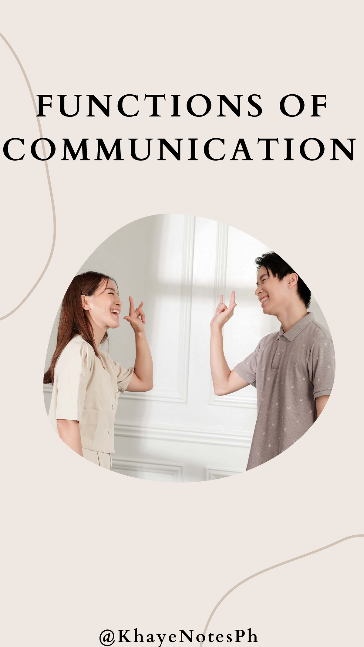 Functions of Communication: Understanding Its Key Roles - Studocu