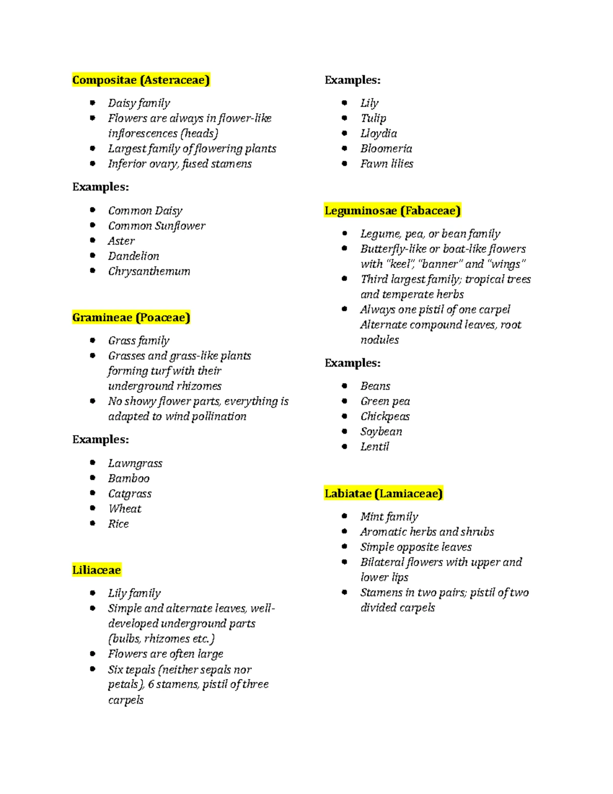 DOH 10 Halamang Gamot - NAME AND PICTURE SCIENTIFIC NAME FAMILY USES ...