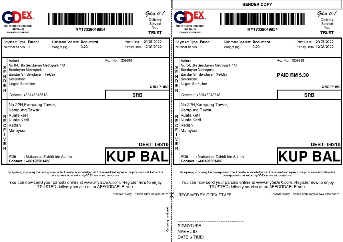 Consignments Study Notes: Understanding Delivery and Parcels - Studocu