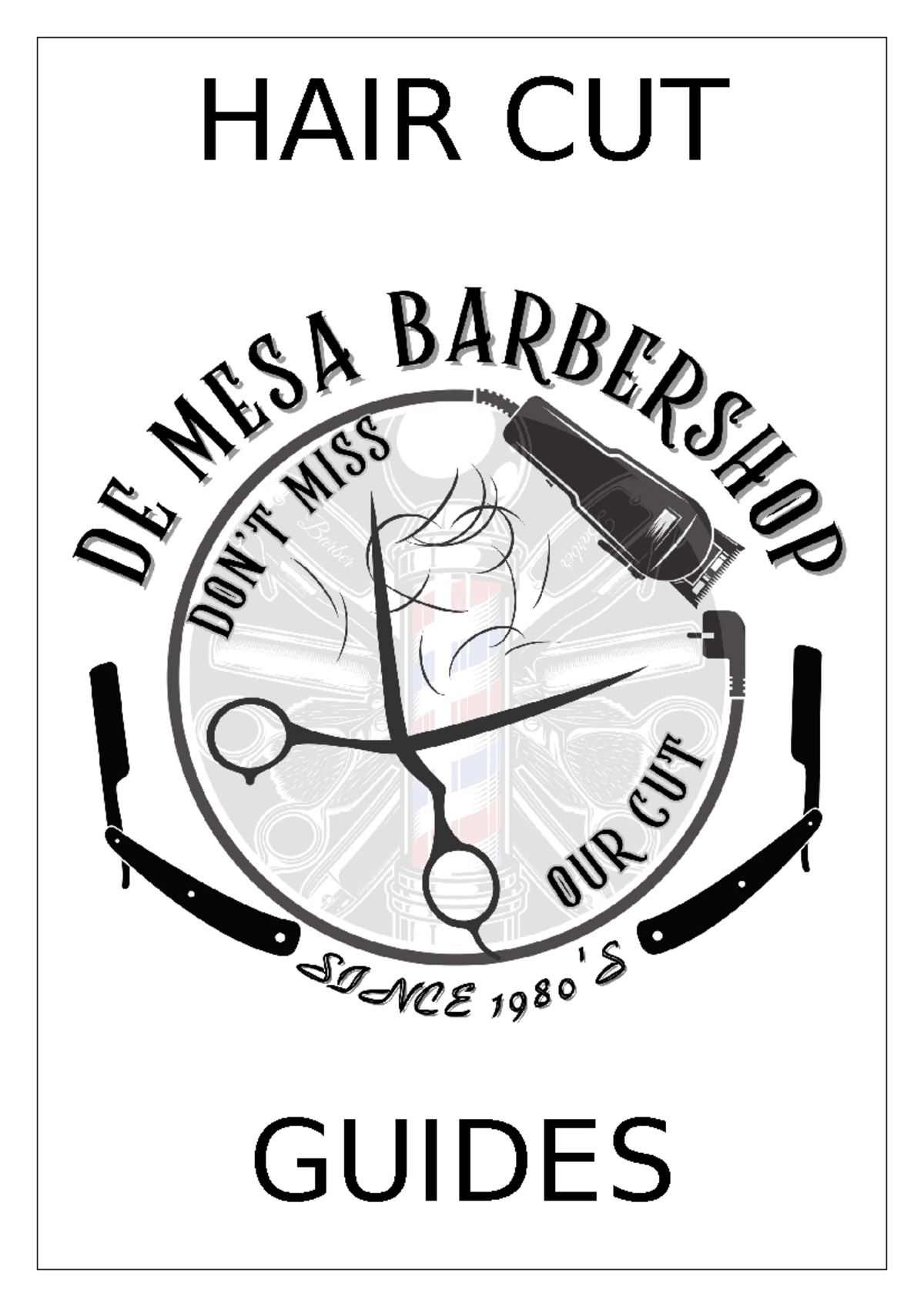 HAIR CUT Guides - BEED General Education - HAIR CUT GUIDES FADE LOW ...