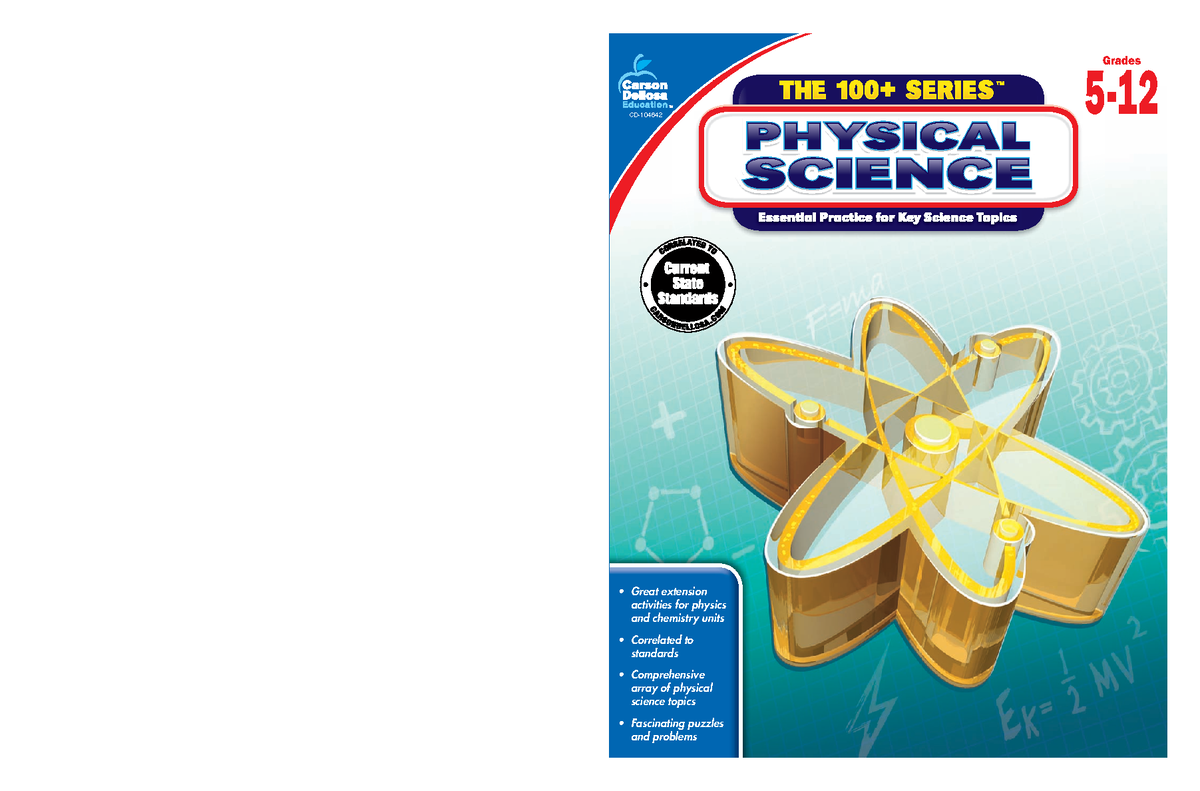 Physical Science Activities and Lab Safety - CD-104642 - Studocu