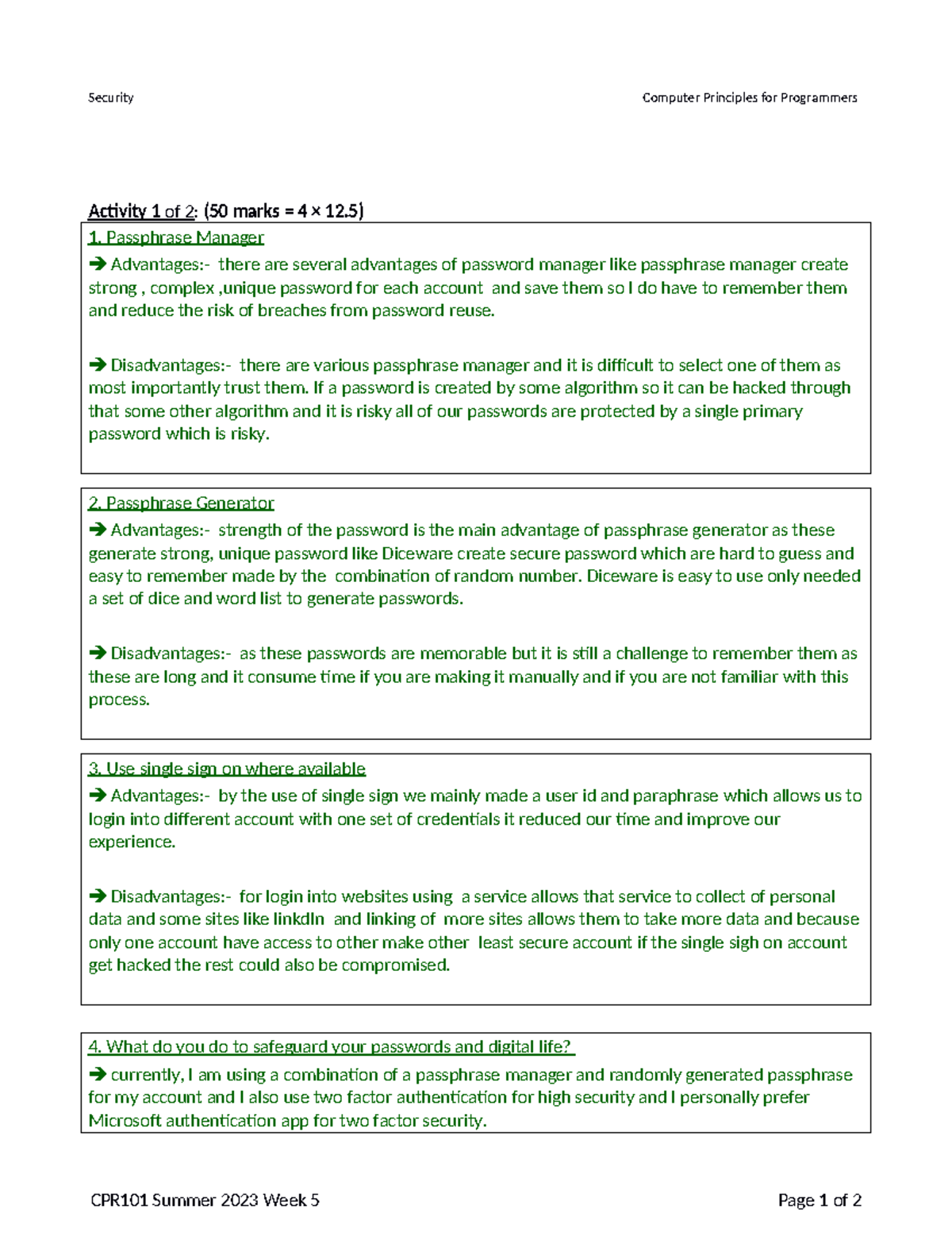 CP4P Security Activity Answers - Security Computer Principles for ...