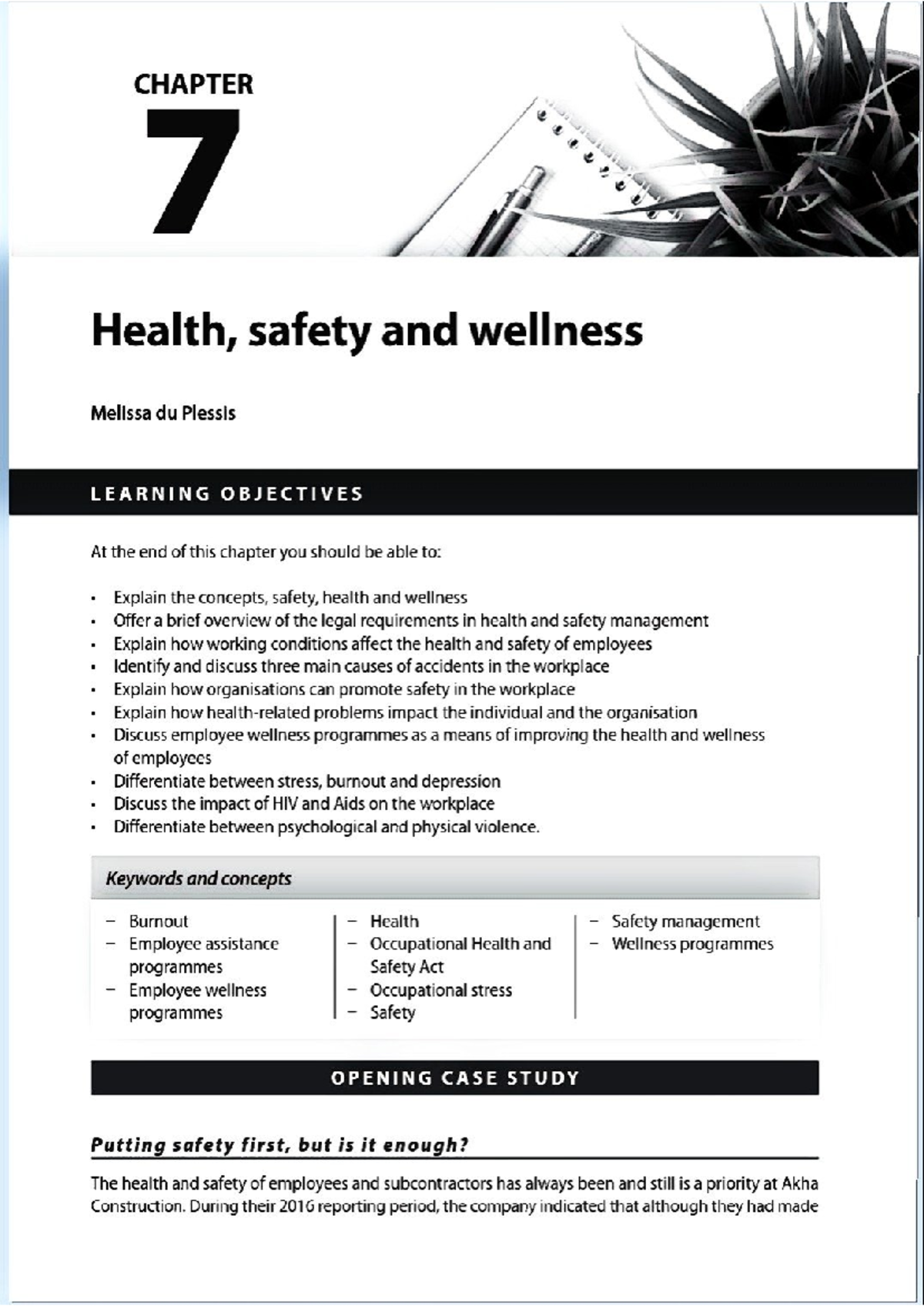 Chapter 7: Human Resource Management Overview - Studocu