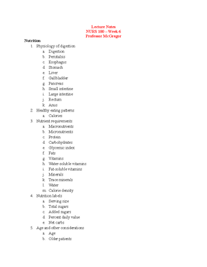 Week 5 OB notes - Covered all topics for week 5 quiz - Preterm Labor PTL