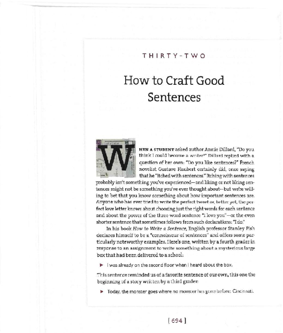 Comprehensive Study Notes for ABC123: Crafting Effective Sentences ...