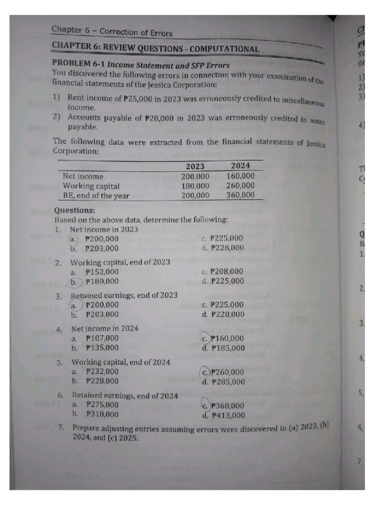 Chapter 6: Correction of Errors in Financial Statements - Review ...