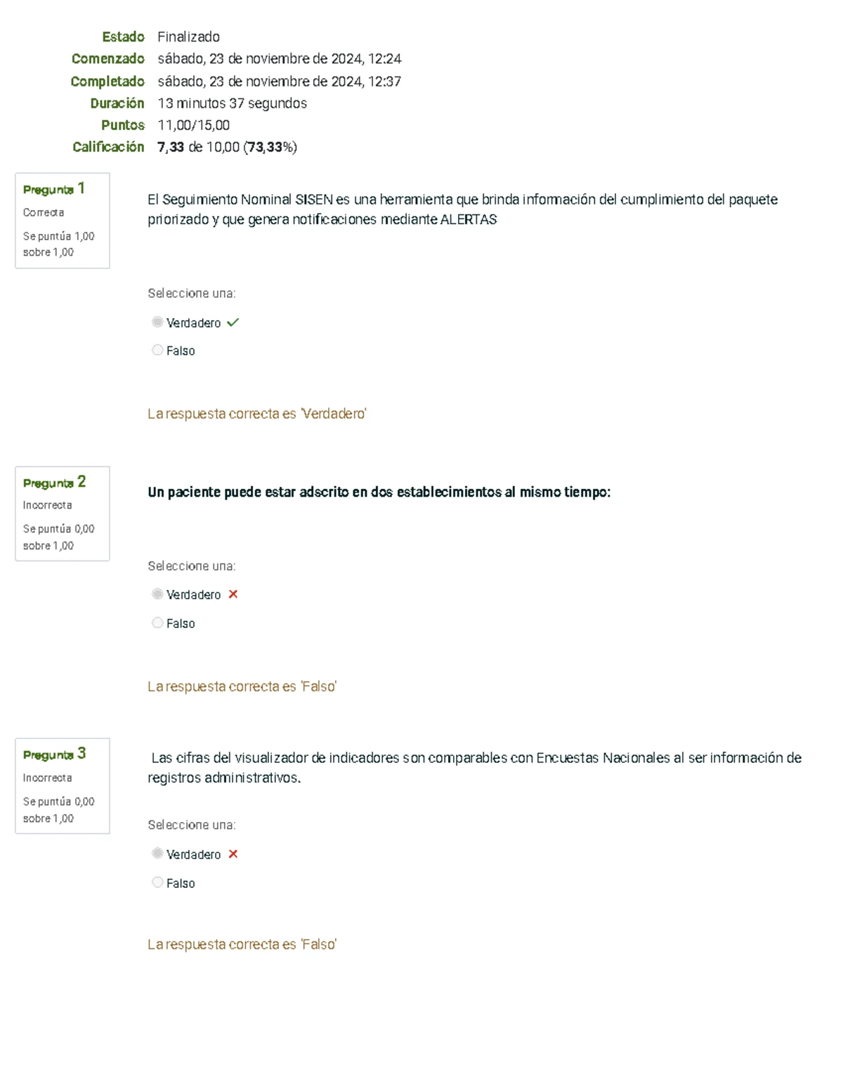 Examen final Revisión del intento Campus PAHO 1 - JT Brote de sarampión en la era de ...