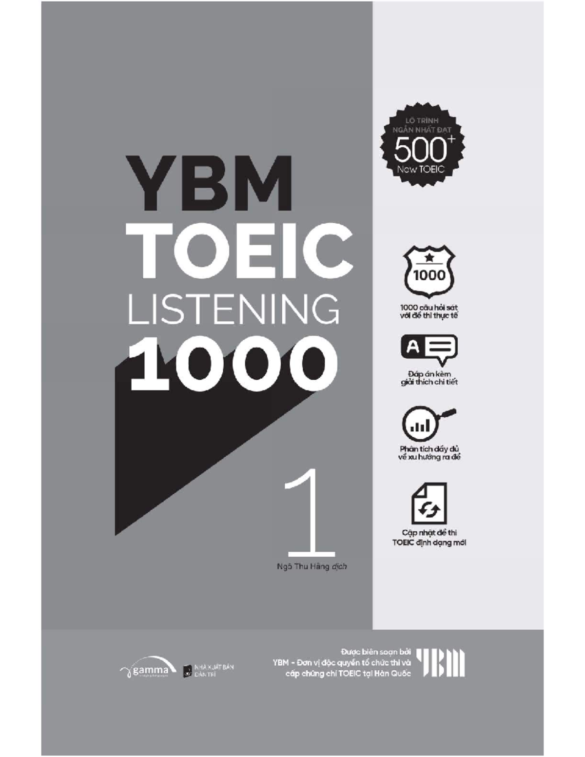YBM TOEIC Listening Test Analysis and Q&A Guide for Test Takers - Studocu