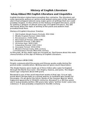 2nd YEAR English Notes BOOK II Chapter 1 to 5 - 2nd YEAR ENGLISH NOTES ...