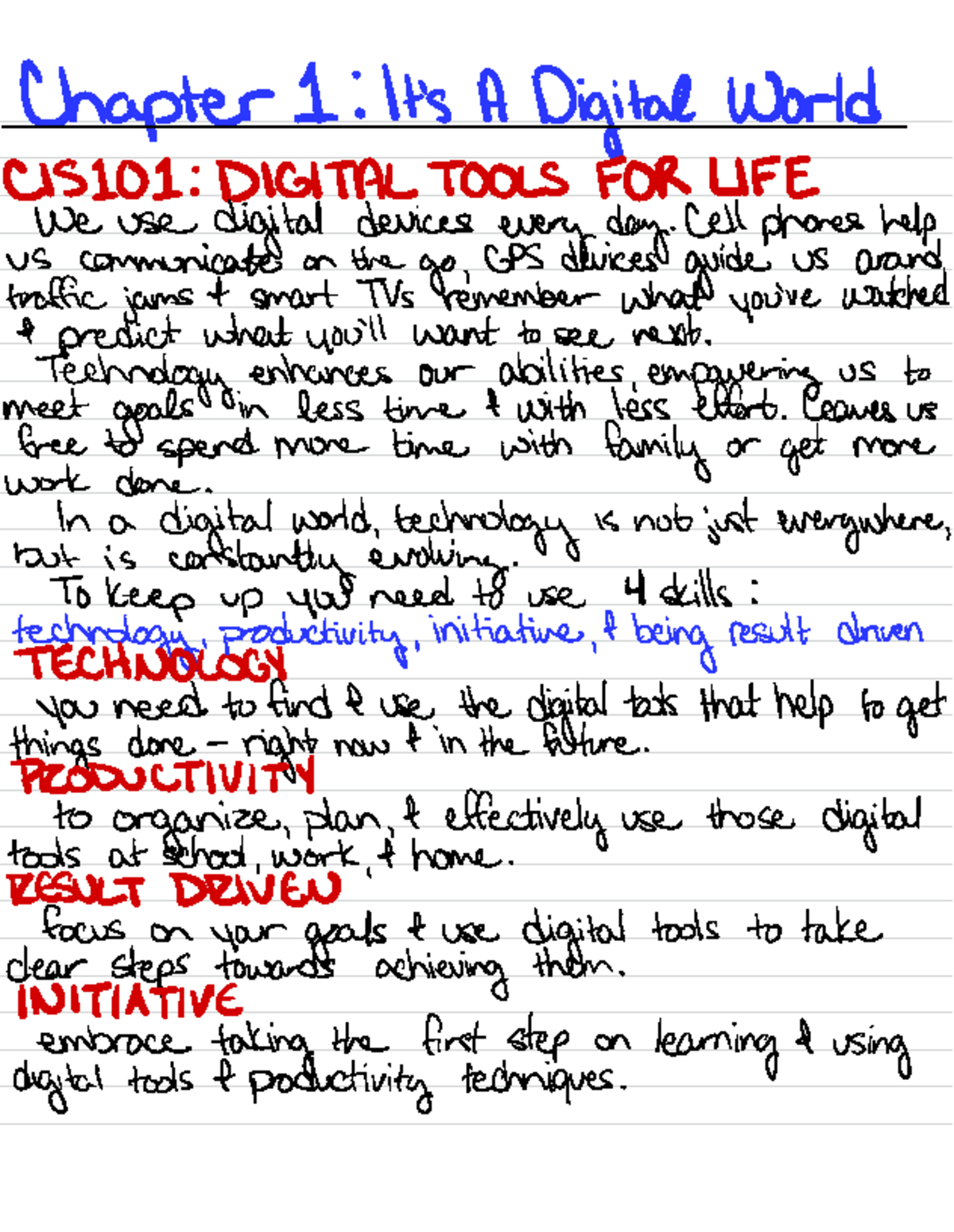CIS 101: Navigating the Digital World for Life Skills - Studocu