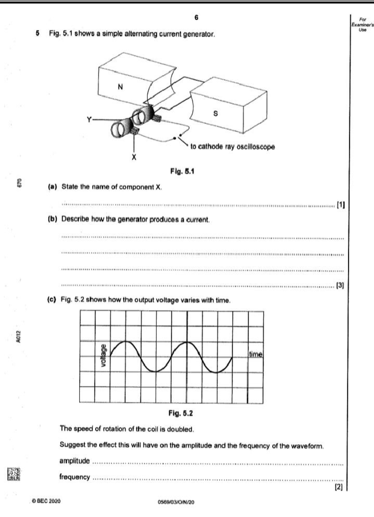 Electromagnetism - Physics O BEC 2015: Generator & Electromagnet ...