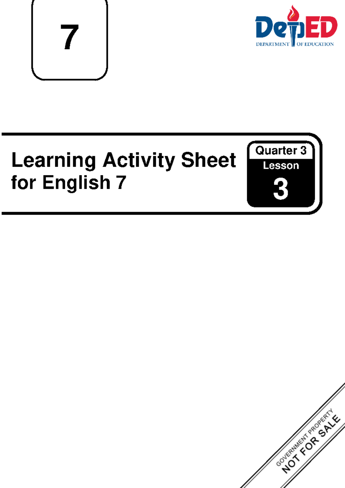 Q3 WS English 7 Lesson 3: Revising & Editing News Reports - Studocu