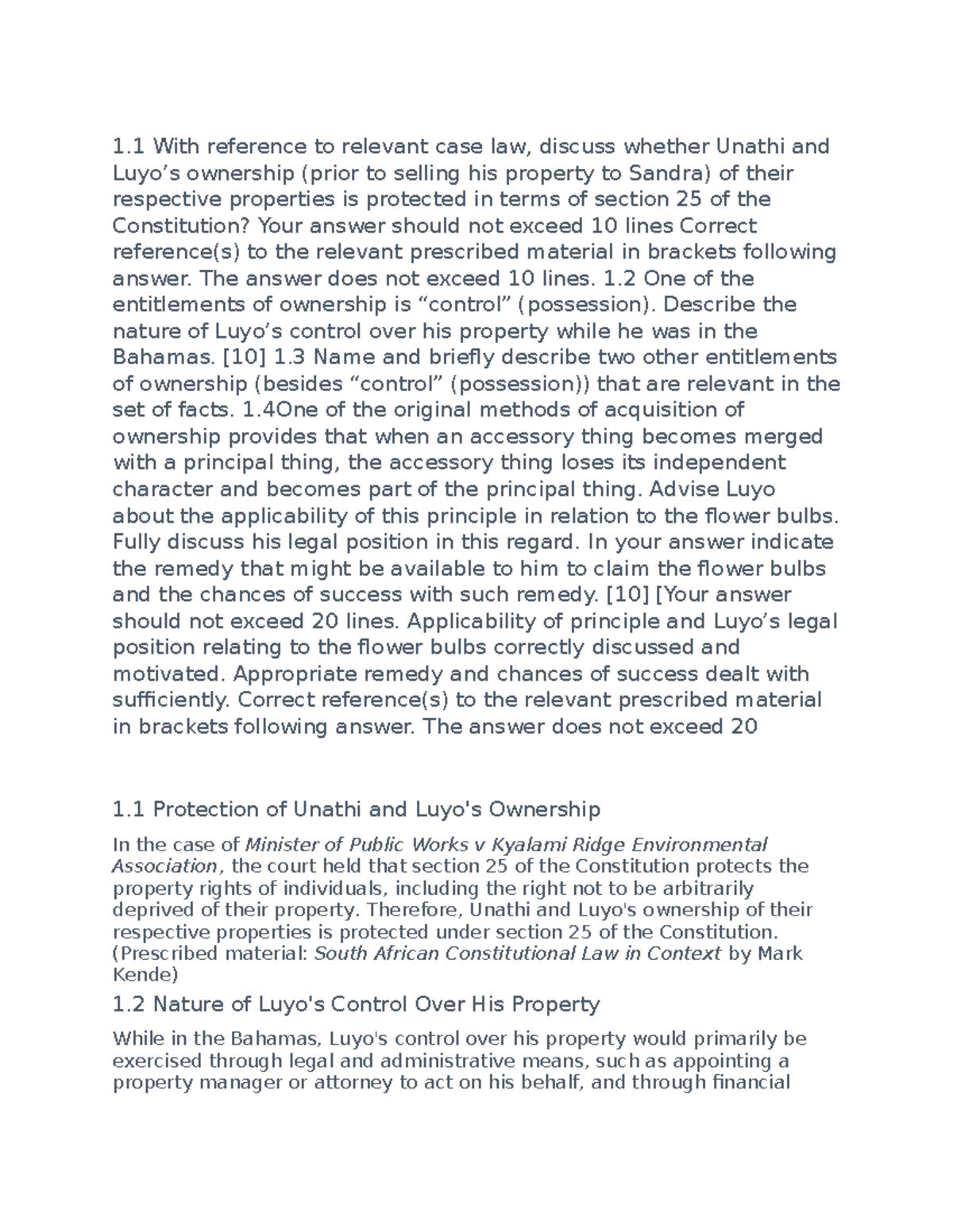 867833 Case Study: Ownership Rights and Trust Types Explained - Studocu