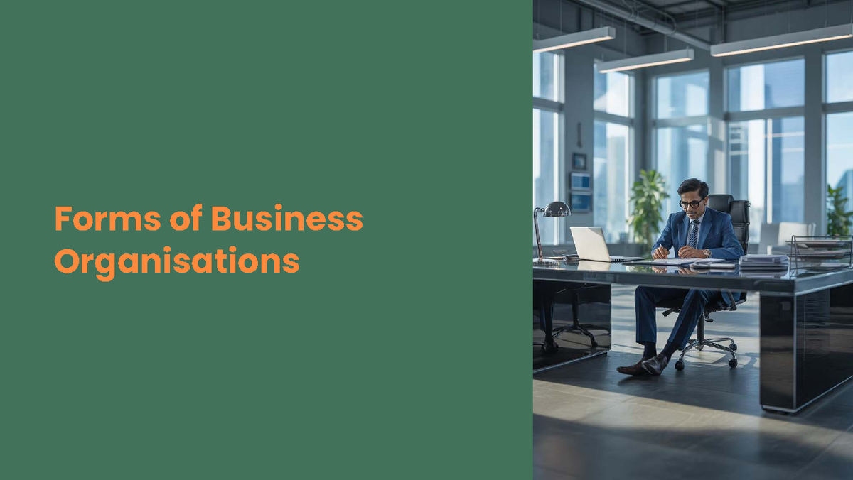 Chapter 2 - Short Notes on Business Organisations in India - Studocu