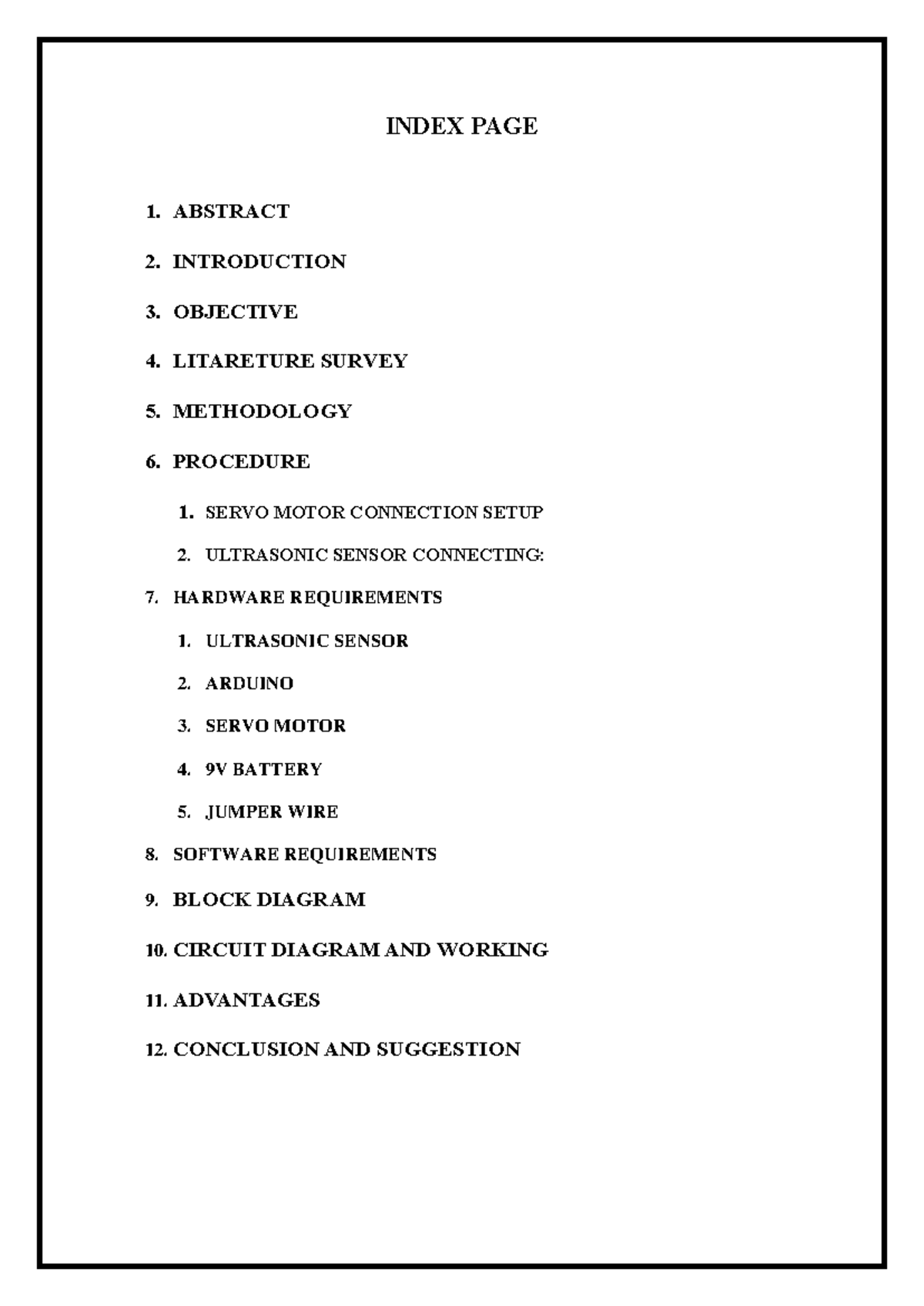 Smart Dustbin Project Using Arduino: Design & Implementation - Studocu