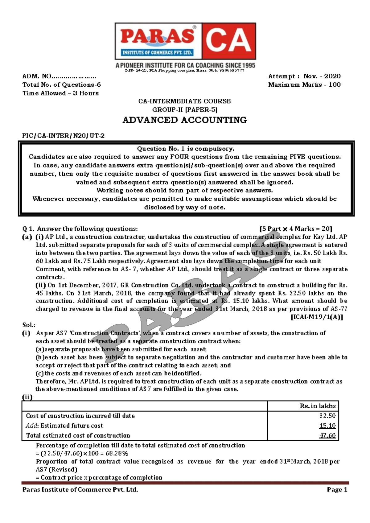 Chapter 9 Investment Accounts - LEARNING OUTCOMES INVESTMENT ACCOUNTS After studying this unit ...