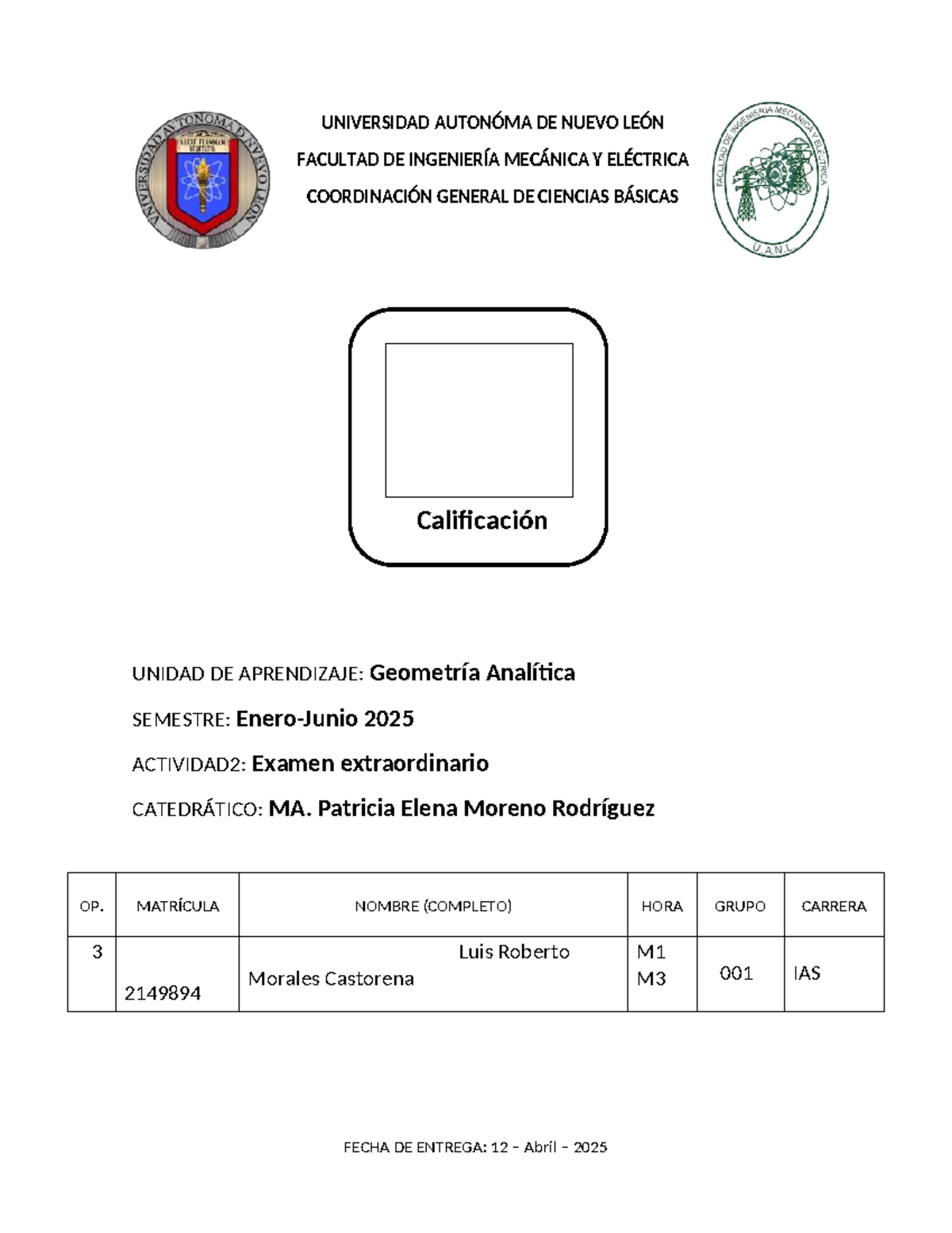 Copia de Portada de Actividades Fundametal 3 Geo Ana - UNIVERSIDAD ...