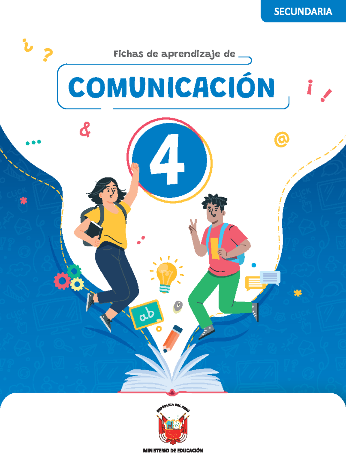 Fichas de Aprendizaje de Comunicación 4 - Secundaria 2024 - Studocu
