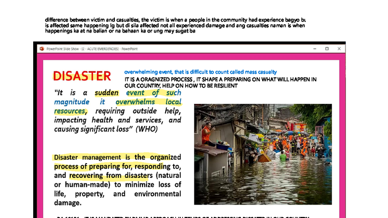 Disaster Triage: Understanding Victims vs. Casualties - MS Emergency ...
