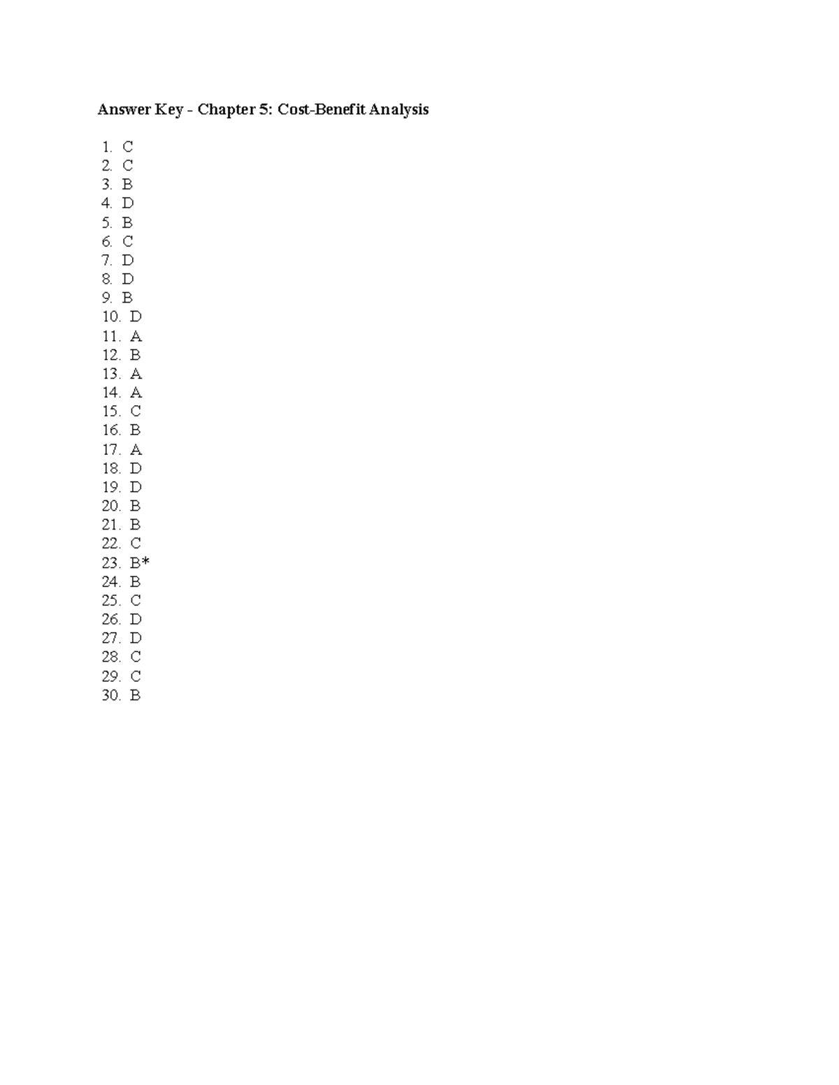 Chapter 5 Answer Key - key - Public Finance - Answer Key - Chapter 5 ...