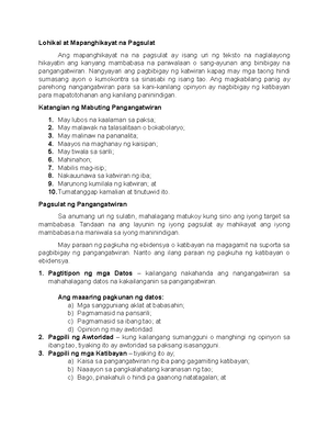 UCSP Module 8 - SHS Understanding Culture, Society & Politics Module 8 ...