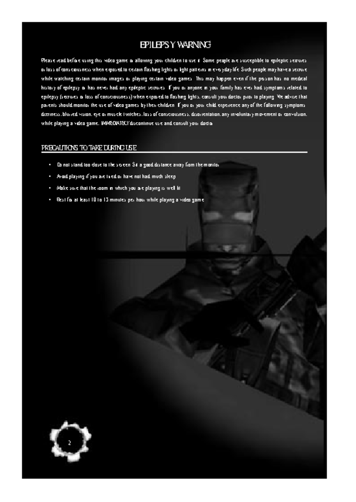 Project IGI: User Manual & Safety Guidelines for Gameplay - Studocu