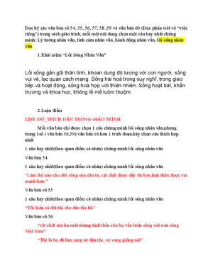 [Solved] Cch mng gii phng dn tc trong t tng H Ch Minh - Tư Tưởng hồ chí Minh (TTHCM002) - Studocu