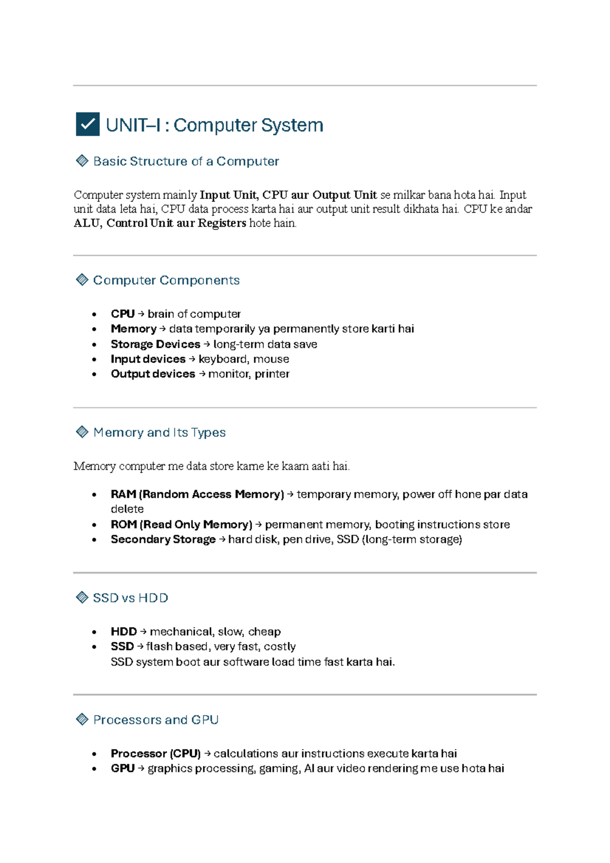 CSE111 Final Exam Study Guide: Computer Systems & Networks - Studocu